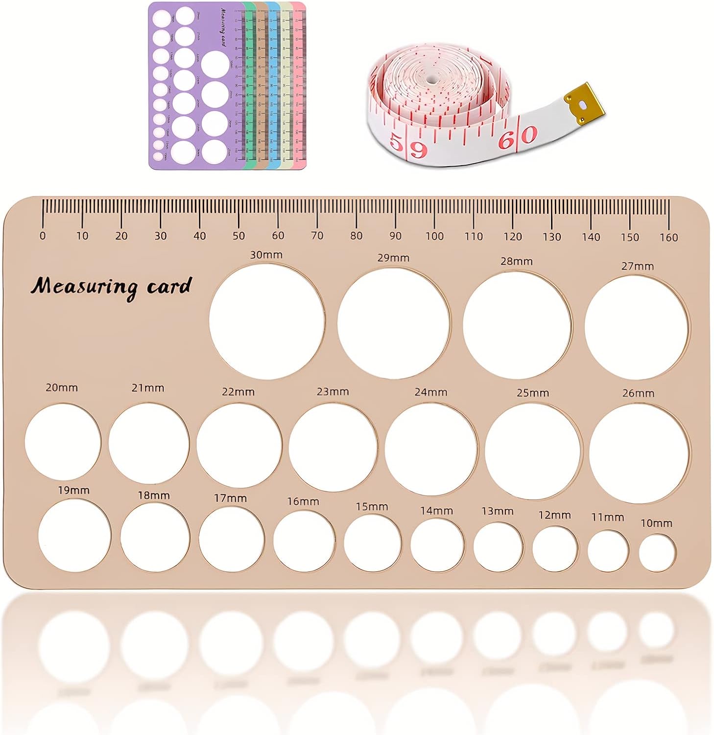 Amazon.com : KOLEKY Nipple Ruler - Accurate and Soft Flange Sizing ...
