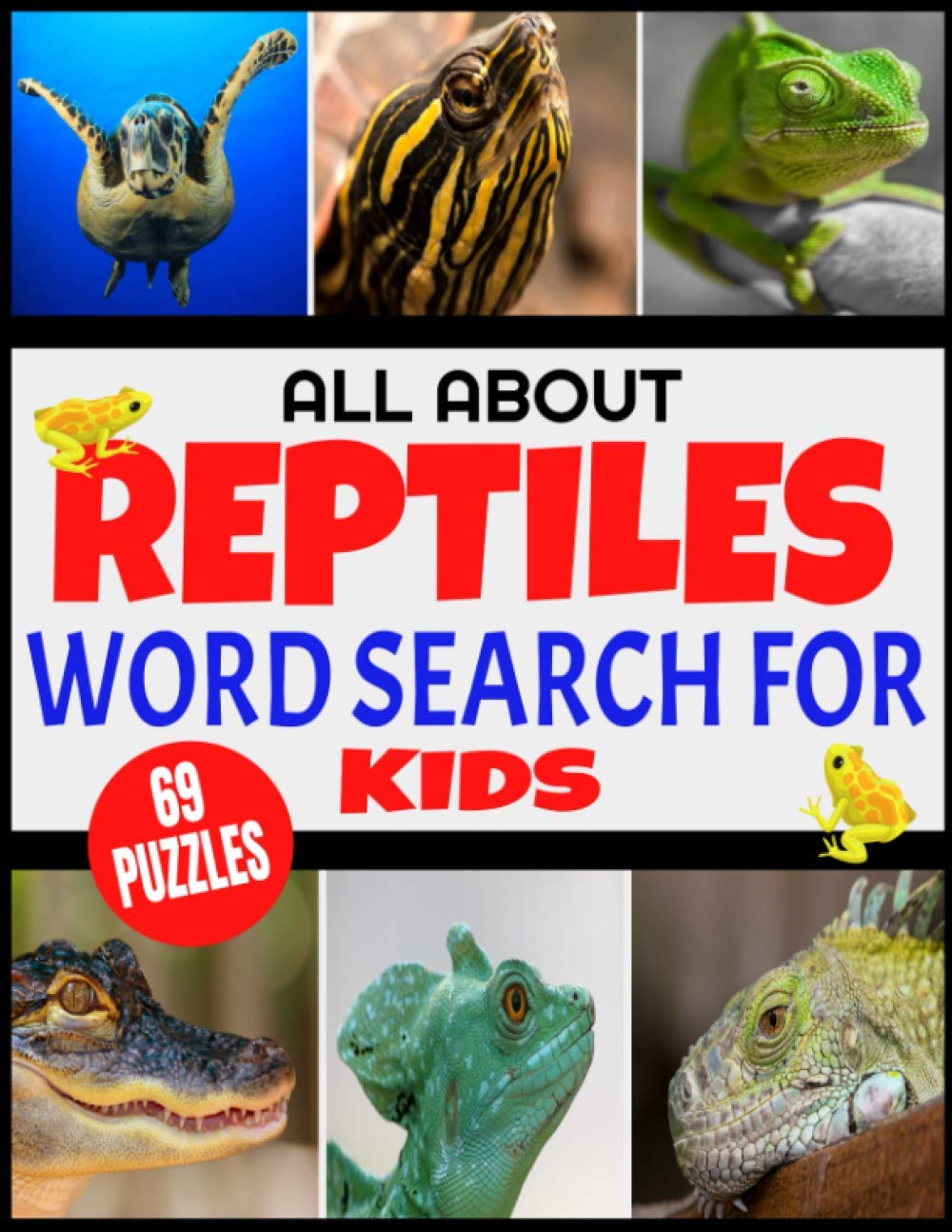 Amazon.com: ALL ABOUT REPTILES WORD SEARCH FOR KIDS: FUN AND ...
