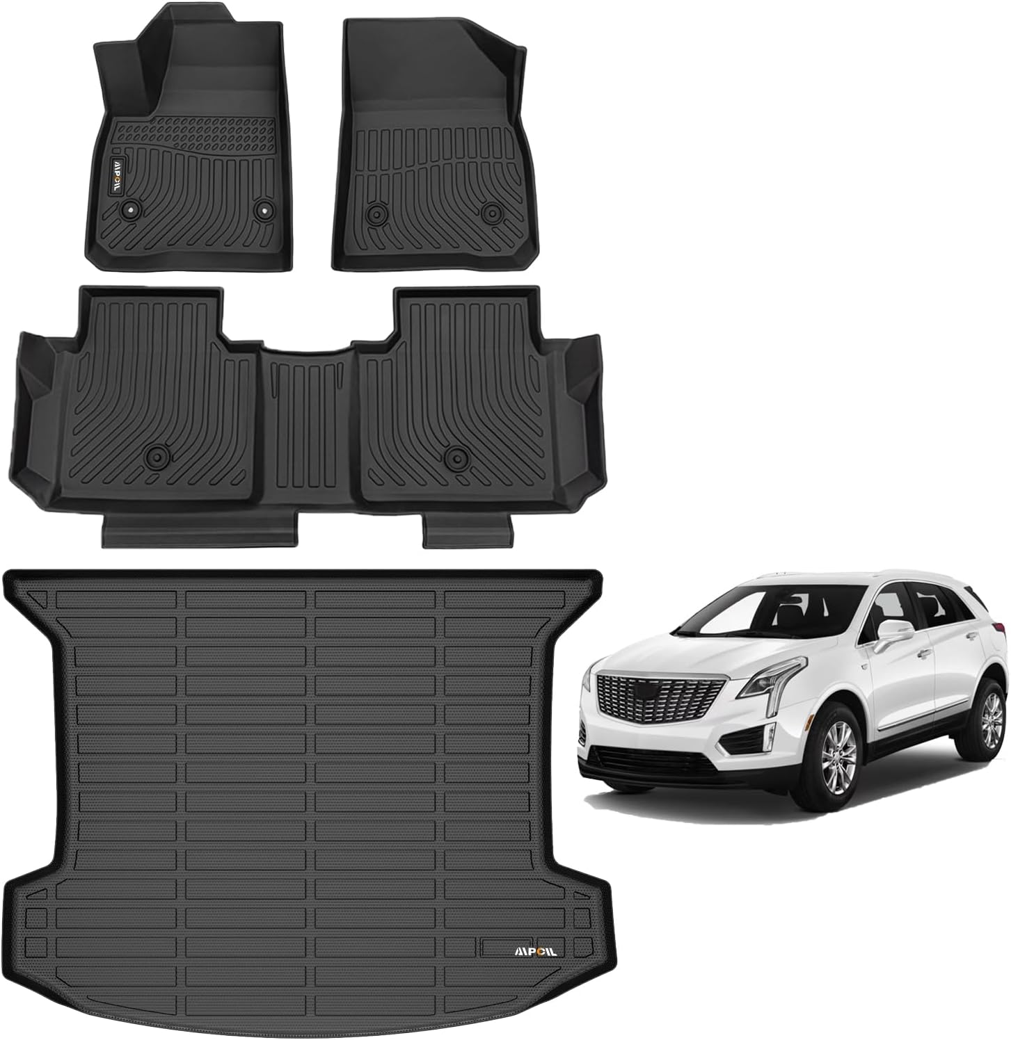 Amazon.com: LooqS Custom Car Floor mat for Cadillac ATS CT6 DTS SRX CTS ...