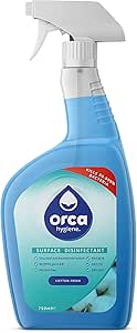 Orca Gel Ltd Virucidal Surface Disinfectant 750ml Trigger Spray Cotton ...