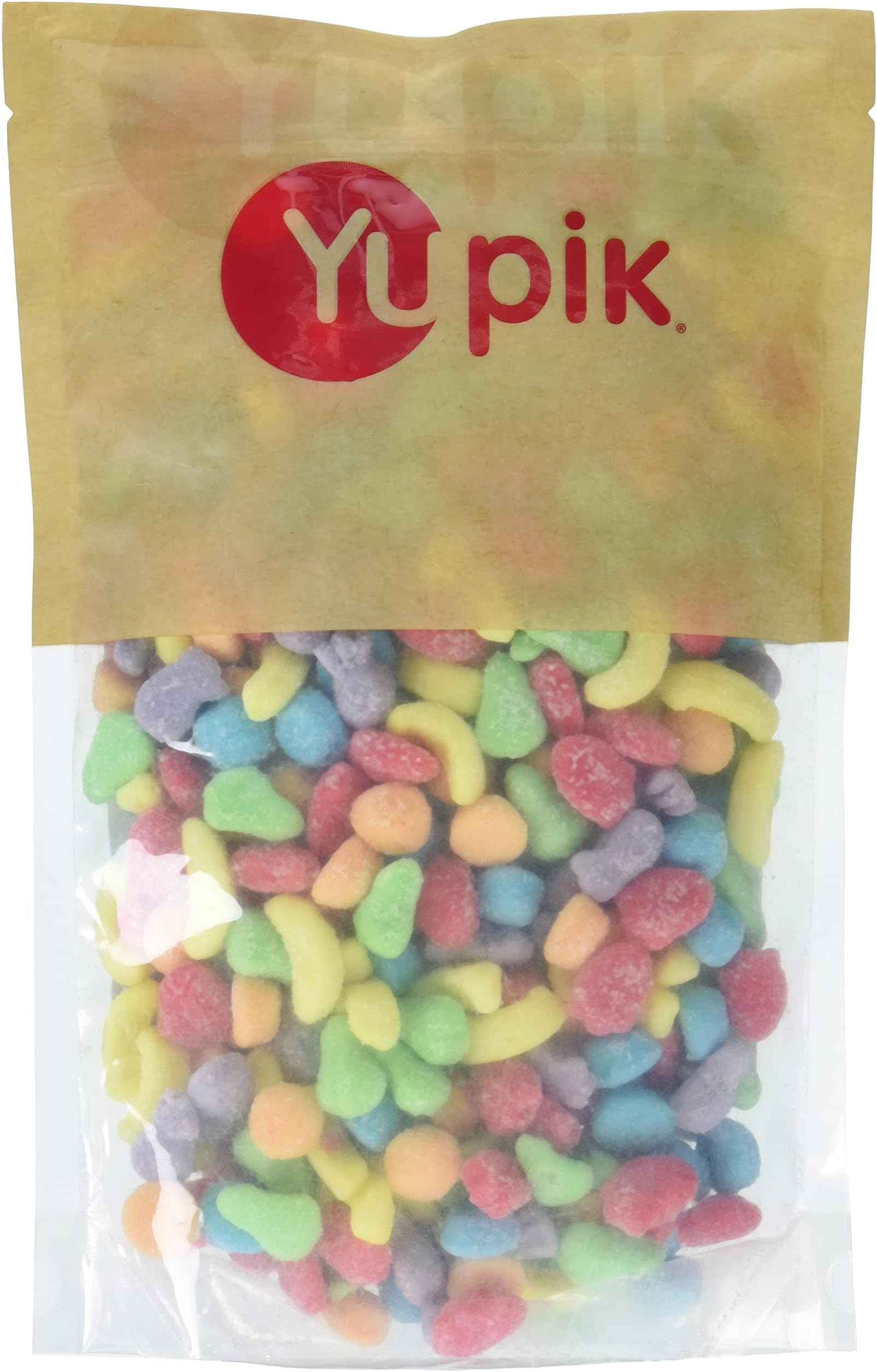 Amazon.com : Yupik Mini Sour Fruit Mix, 2.2 lb (35.2 oz), Non-GMO ...