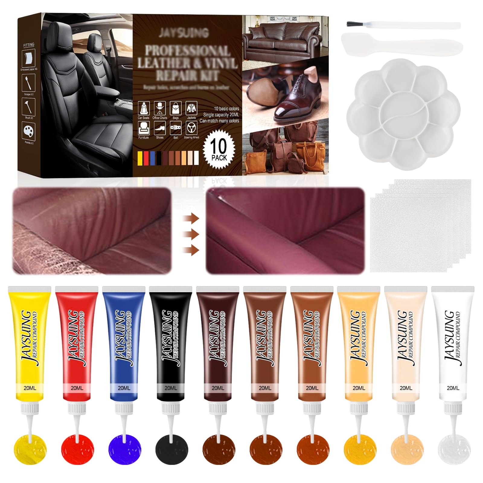 Professional Leather Repair MCTRHG Leather Repair Kit: Best Solution