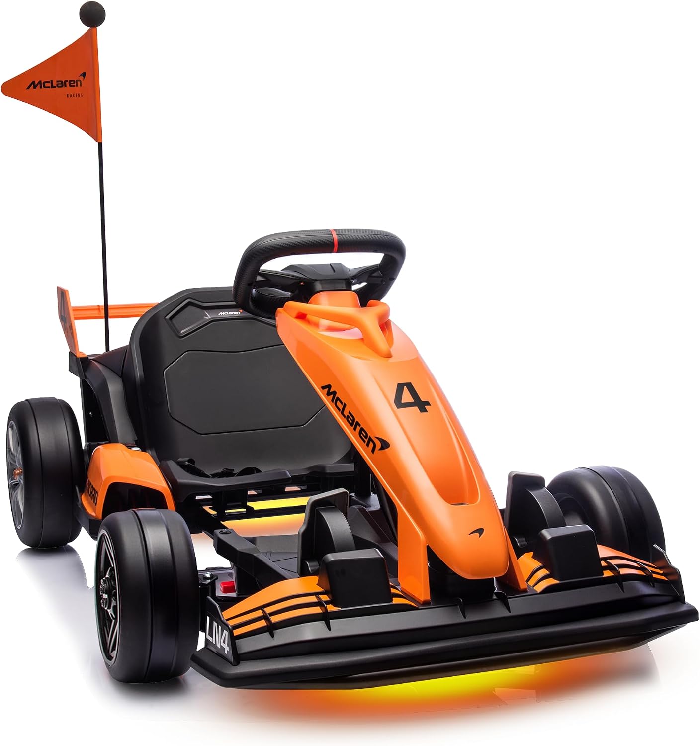 Amazon.com: 36V Kids Electric Go Kart, Licensed McLaren F1 Drift Kart ...