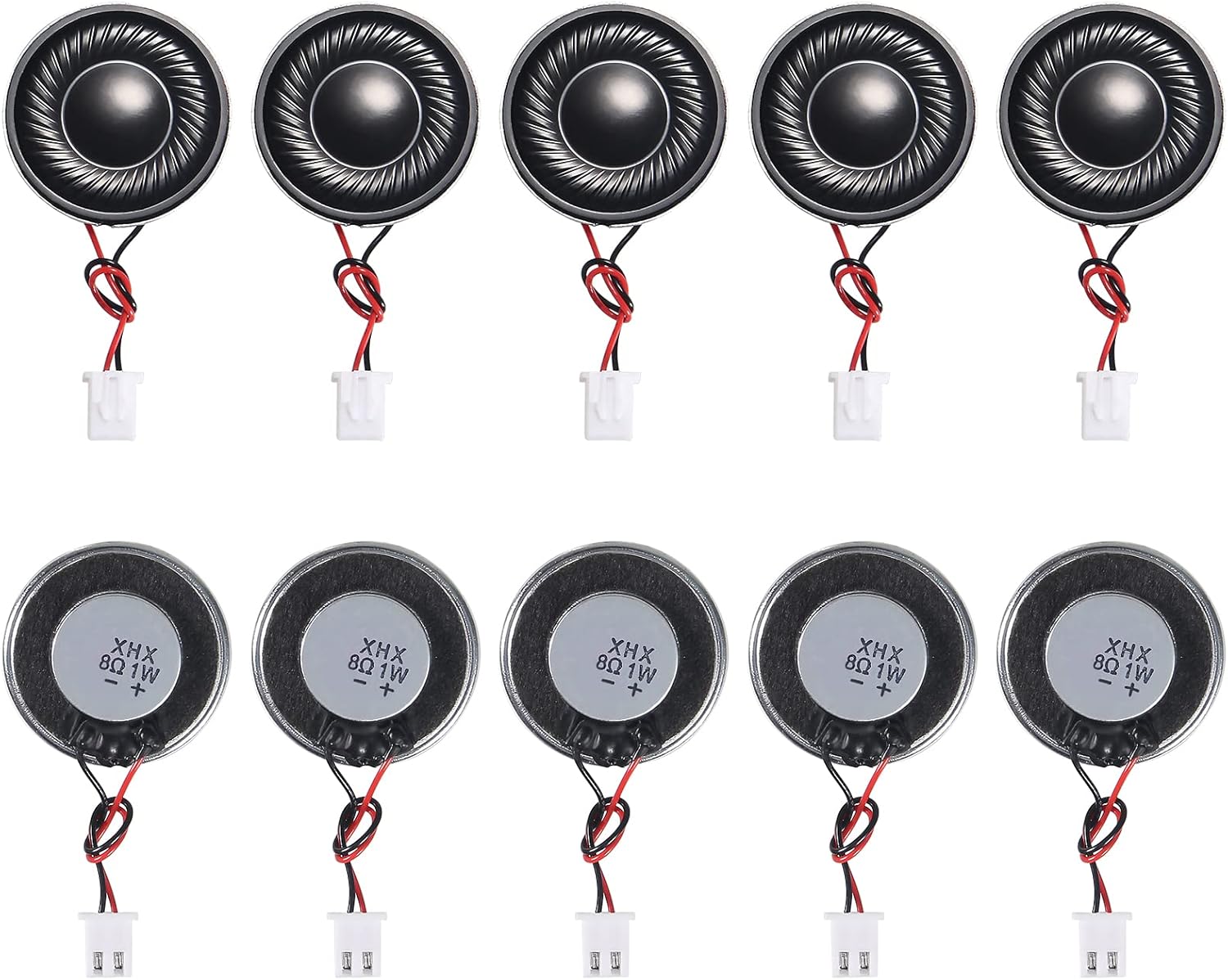 Amazon.com: ACEIRMC 10pcs 1W 8Ohm Round Internal Magnet Mini ...