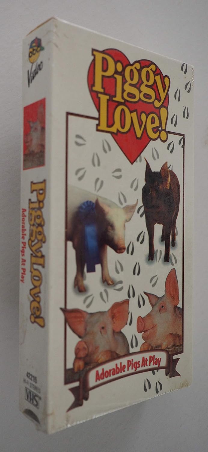 Amazon.co.jp: Piggy Love: Adorable Pigs at Play [VHS] : DVD