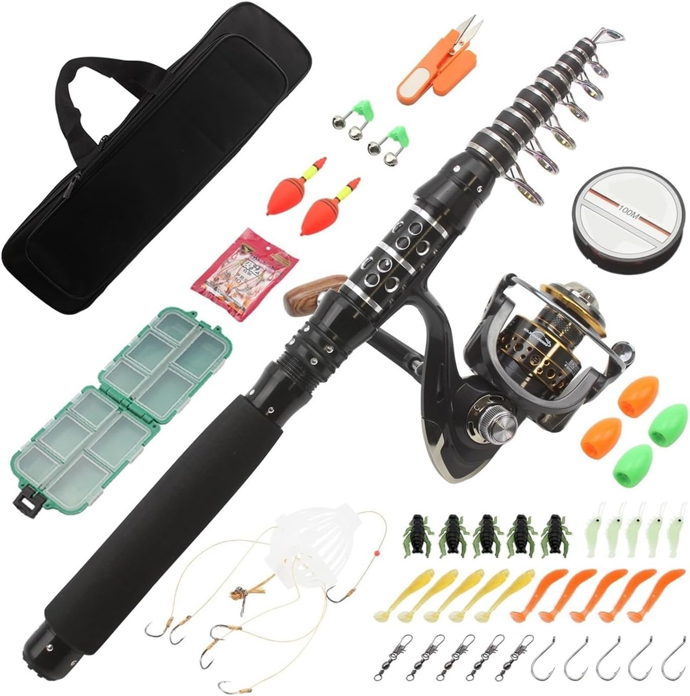 Fishing Rod Ultra-short Ultra-hard Rocky Fishing Rod Short Section ...