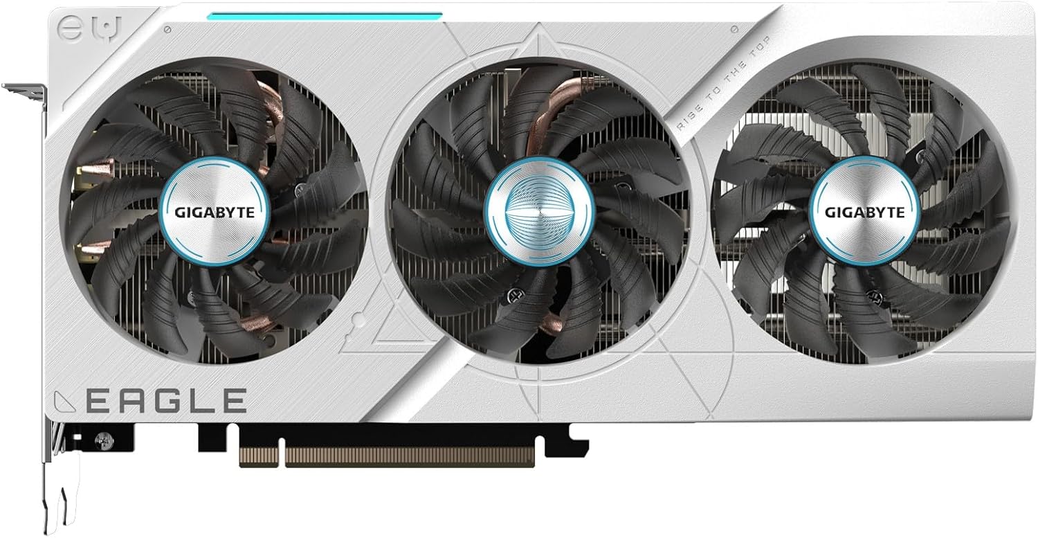 Gigabyte GeForce RTX 4070 Super Eagle OC ICE 12G Graphics Card - 12GB ...