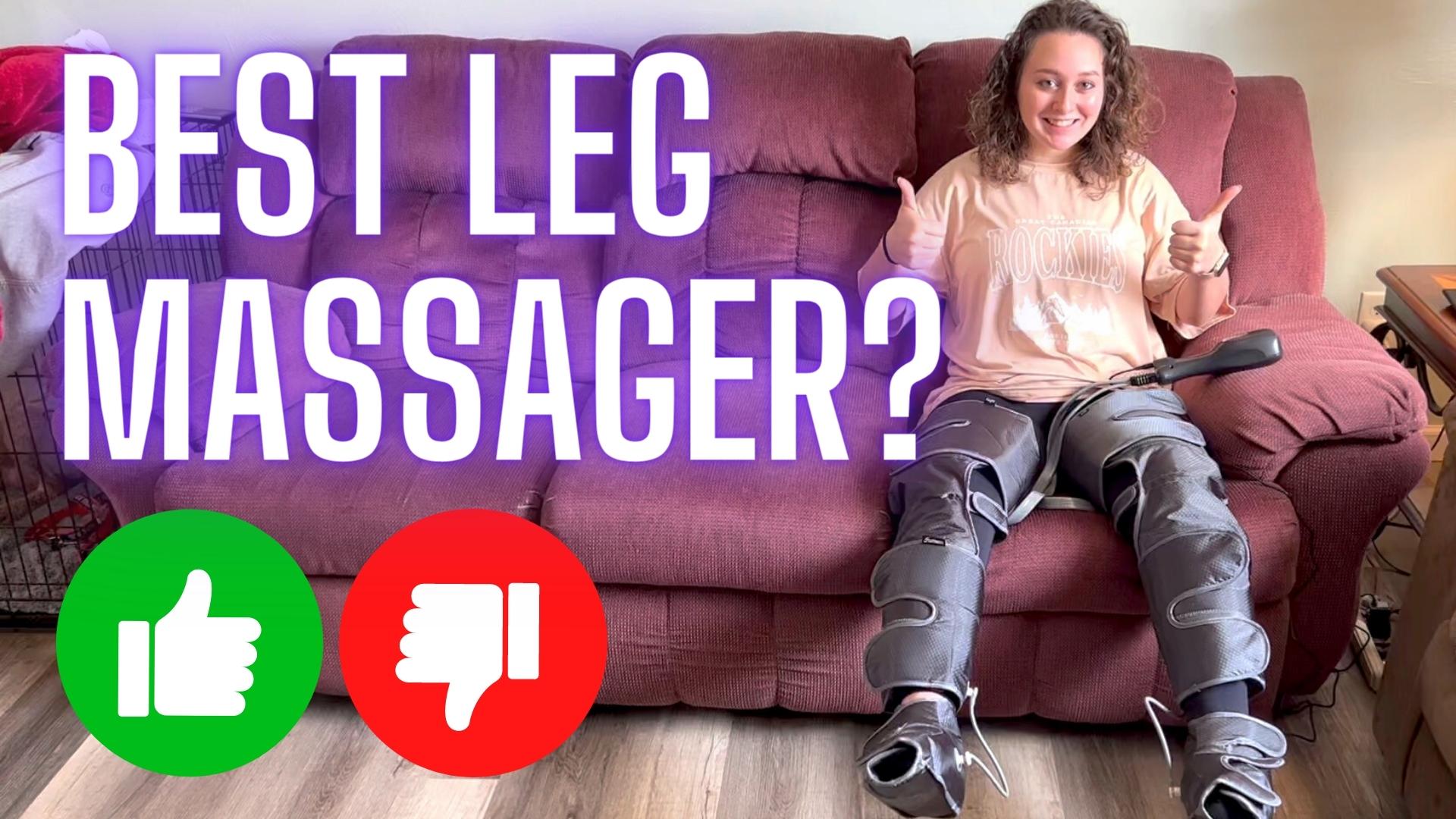 Watch Review& SLOTHMORE Leg Massager with Air Compression & Heat on ...