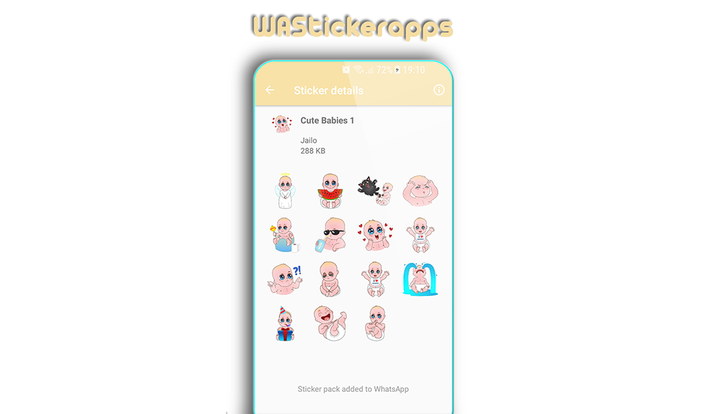 WAStickerApps: Cute Babies Stickers - App on Amazon Appstore
