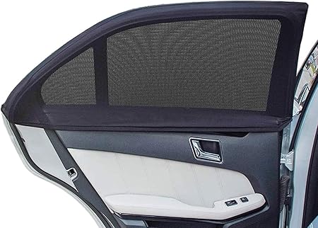 Amazon.com: Car Window Shades, 2 Pack Breathable Mesh Car Side Back ...