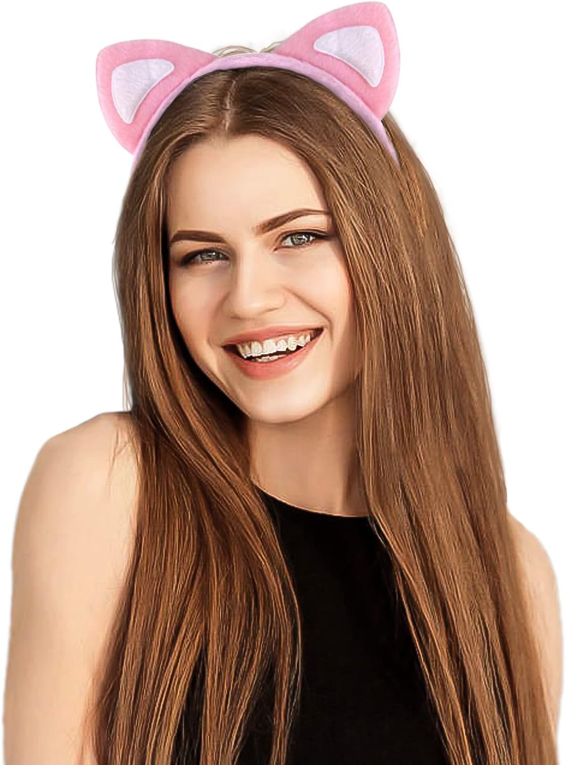 Amazon.com: Crazy Night Cute Cat Ears Headband Costume Favors ...