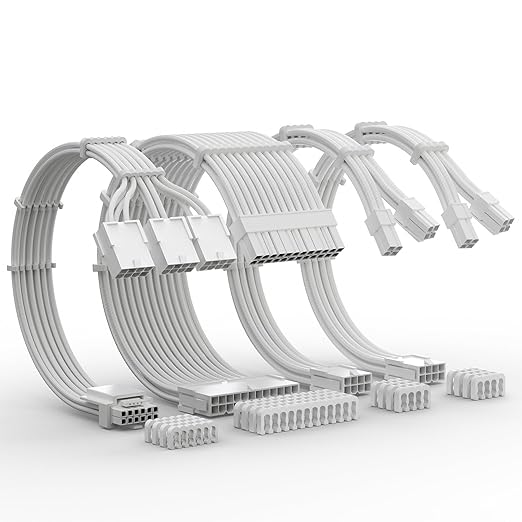 AsiaHorse 12VHPWR Cable Extension Kit, 16AWG 16Pin PSU Cable Extension ...