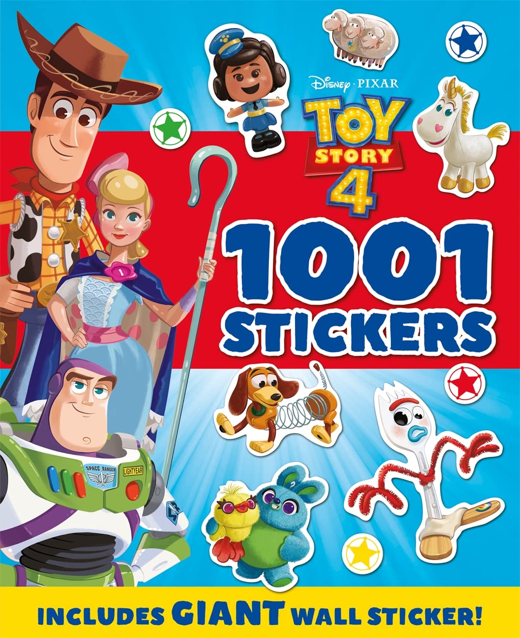 Disney Pixar Toy Story 4 1001 Stickers (1001 Stickers Disney): Amazon ...