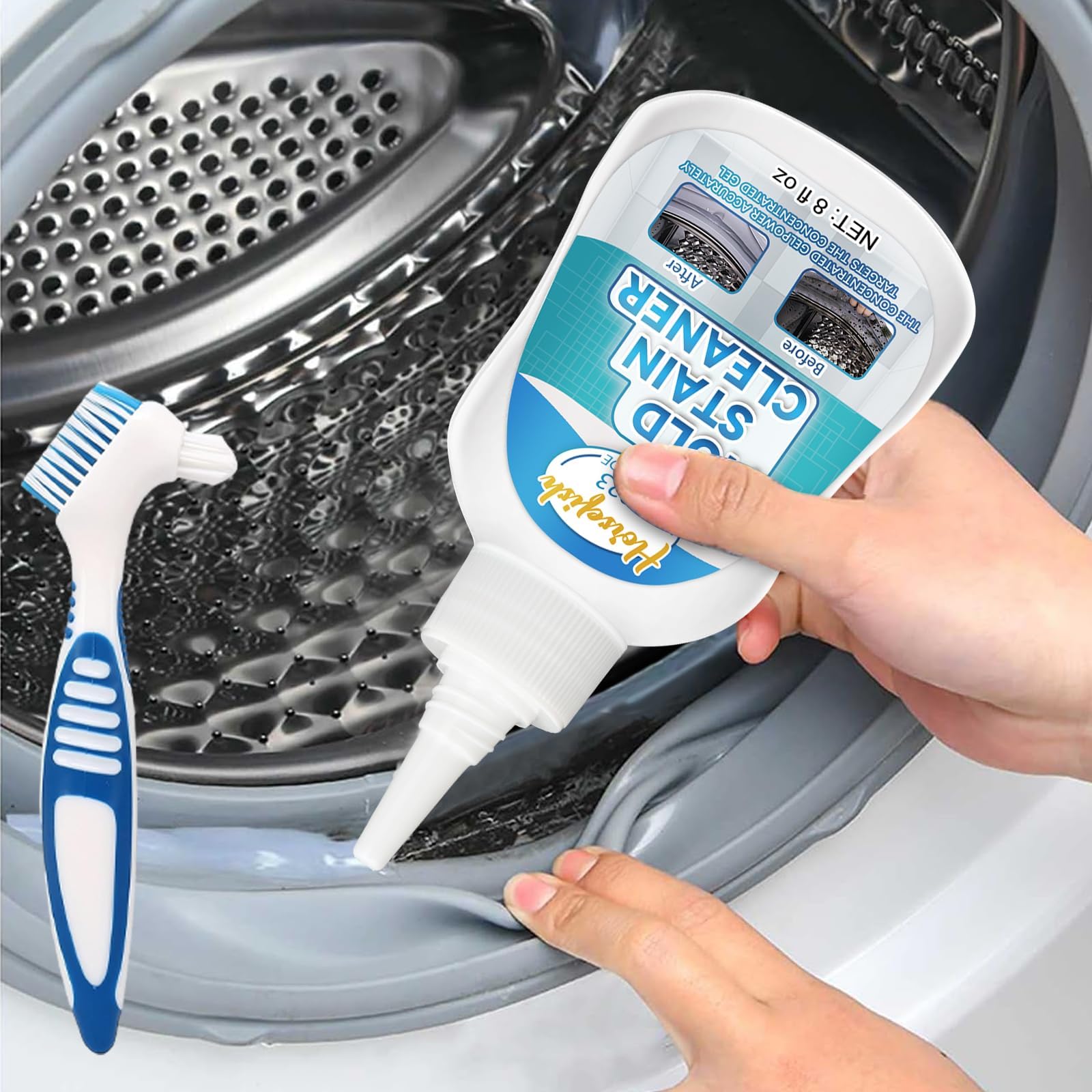 Amazon.com: Clean People Washing Machine Cleaner - Eco Friendly Washer ...