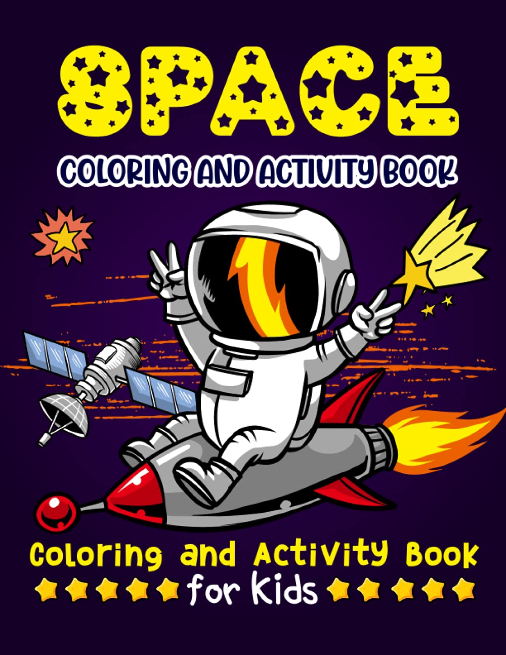 Buy Space Coloring and Activity Book for Kids: Fantastic Outer Space ...
