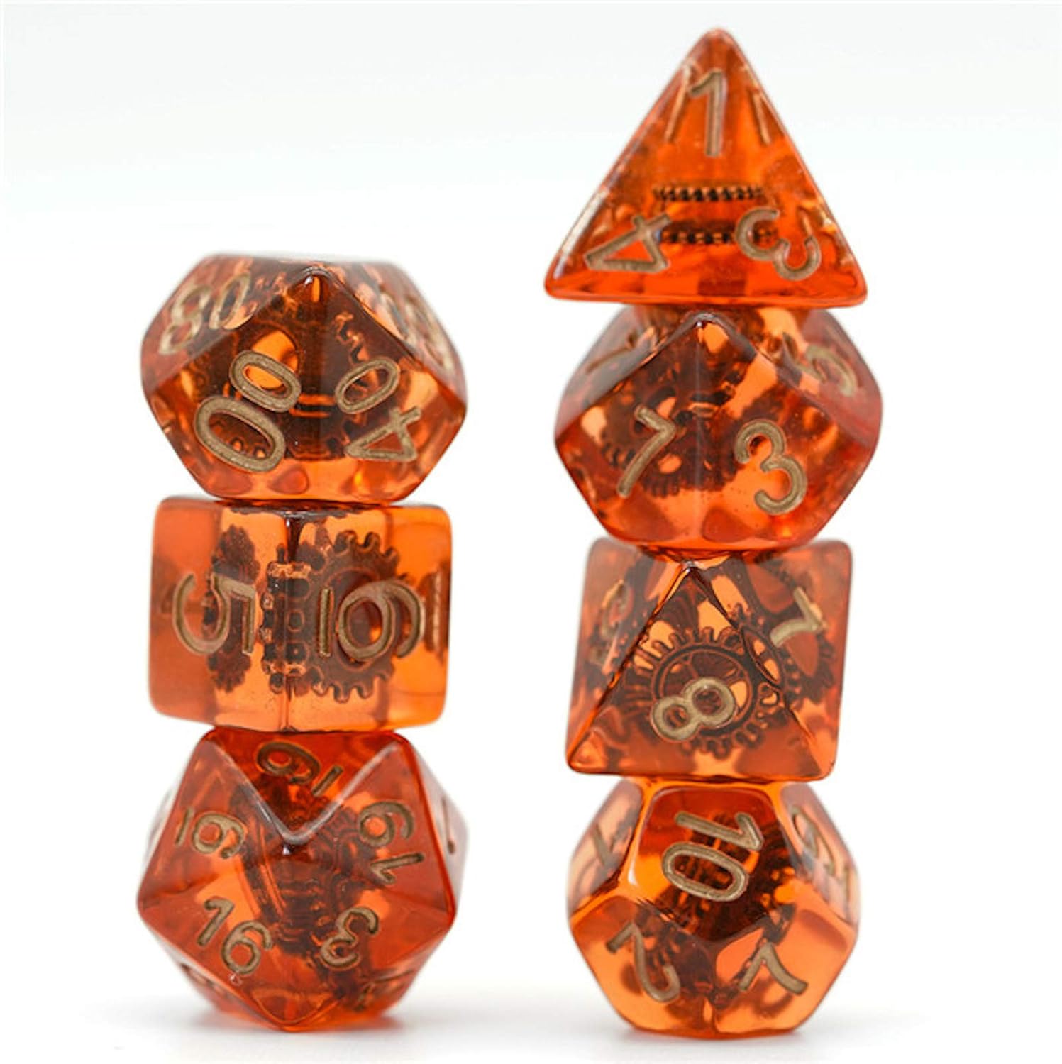Artificer’s Dream Cog/Gear Dice Steampunk Polyhedral D&D Dice for ...