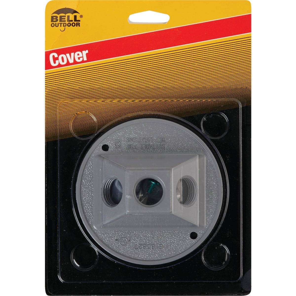 Amazon.com: Hubbell-Bell 5197-5 Round Lampholder Cover Gray : Tools ...