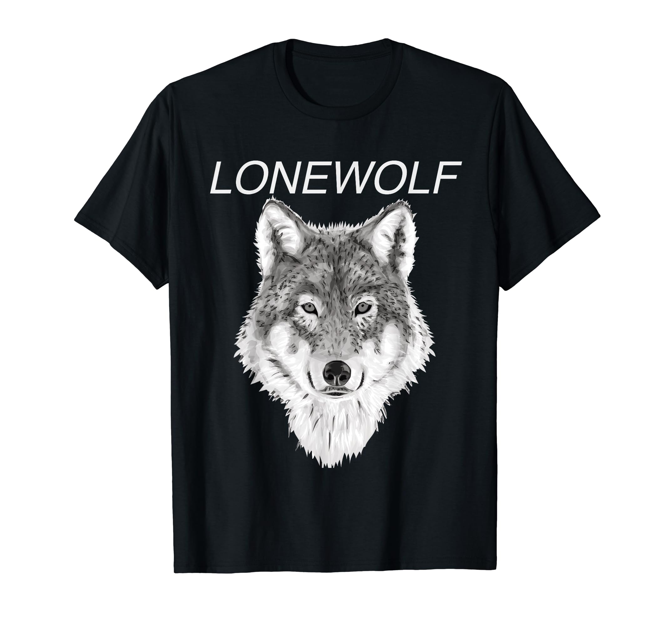 Amazon.com: Lone Wolf T Shirt for men and women : Clothing, Shoes & Jewelry