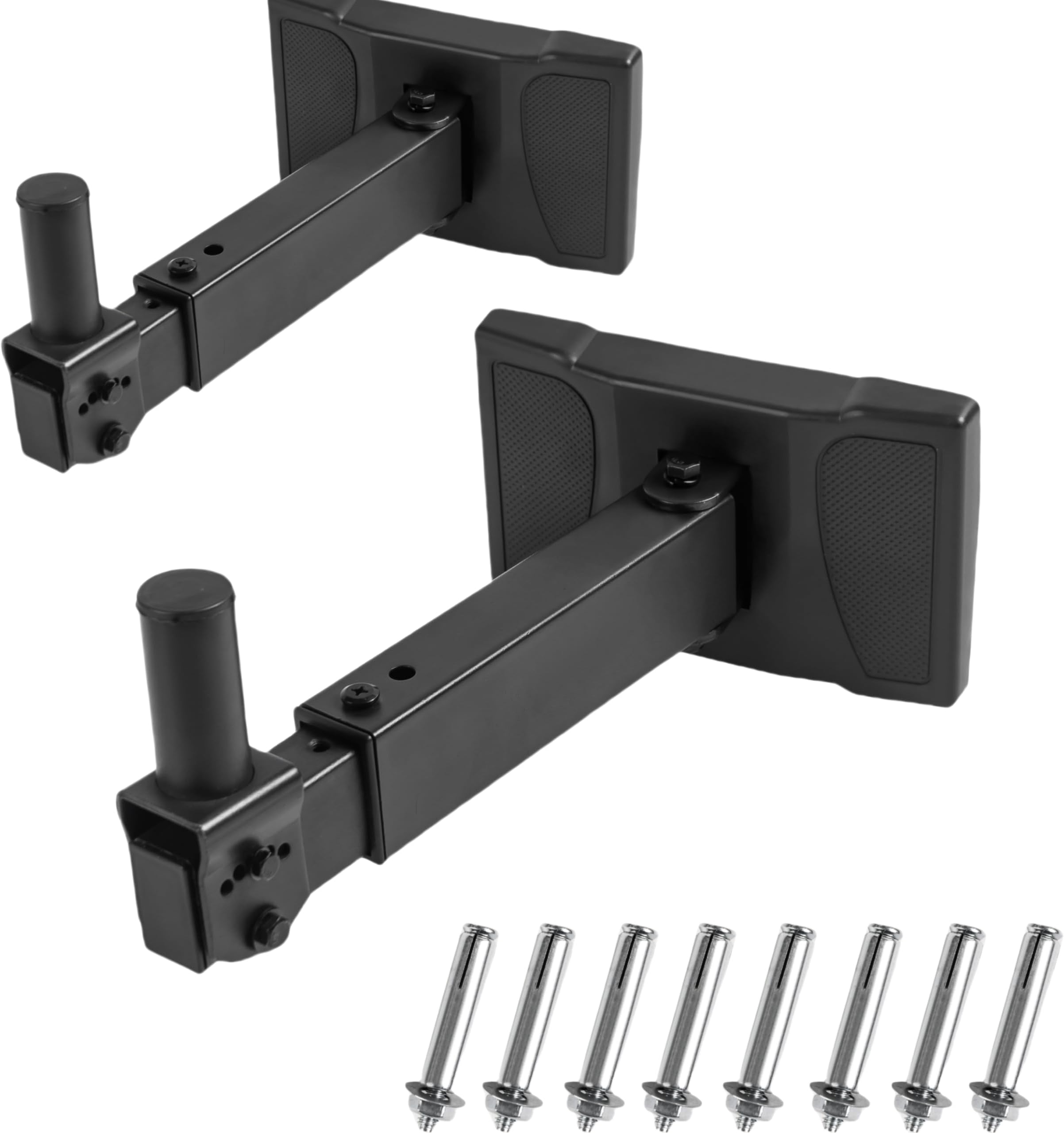 Amazon.com: Desyeryamimi Heavy Duty Adjustable Speaker Mount Brackets ...