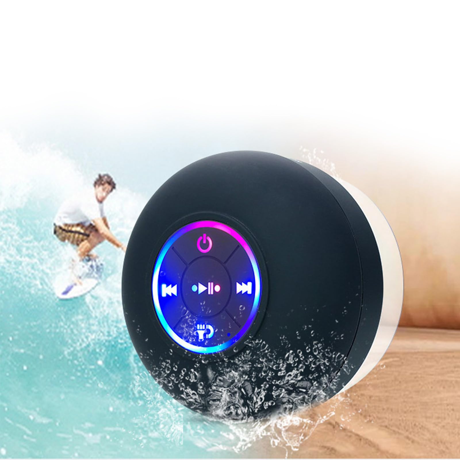 Shower Speaker Bluetooth Waterproof, Bathroom Waterproof Wireless ...