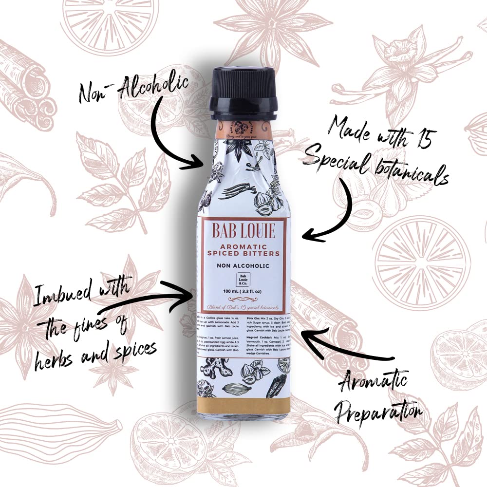 Bablouie Aromatic Bitters For Cocktail Mix | India's First Non ...