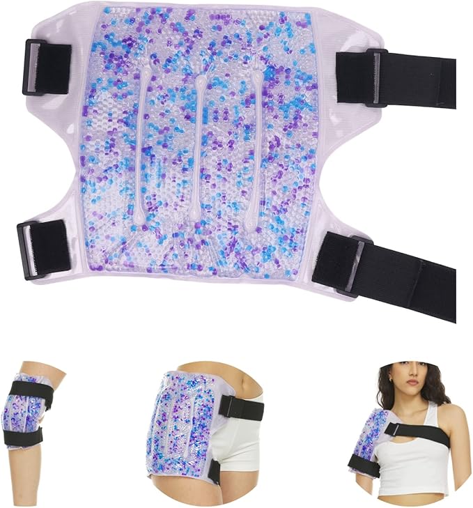 Premium Hip Hot Cold Gel Bead Ice Pack by FOMI Care | Soft Cool ...