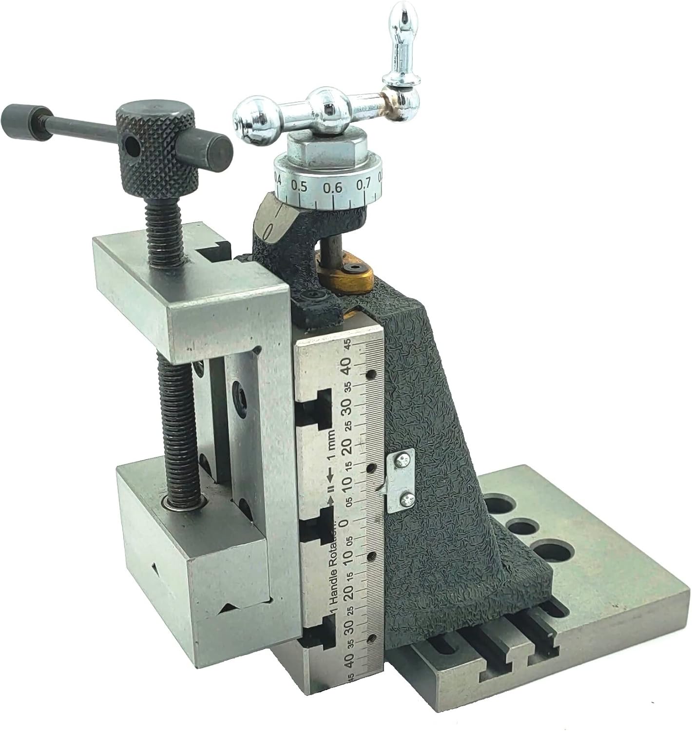 Mini Vertical Milling Slide with 2"/ 50 mm Mini Steel Vice & Base ...