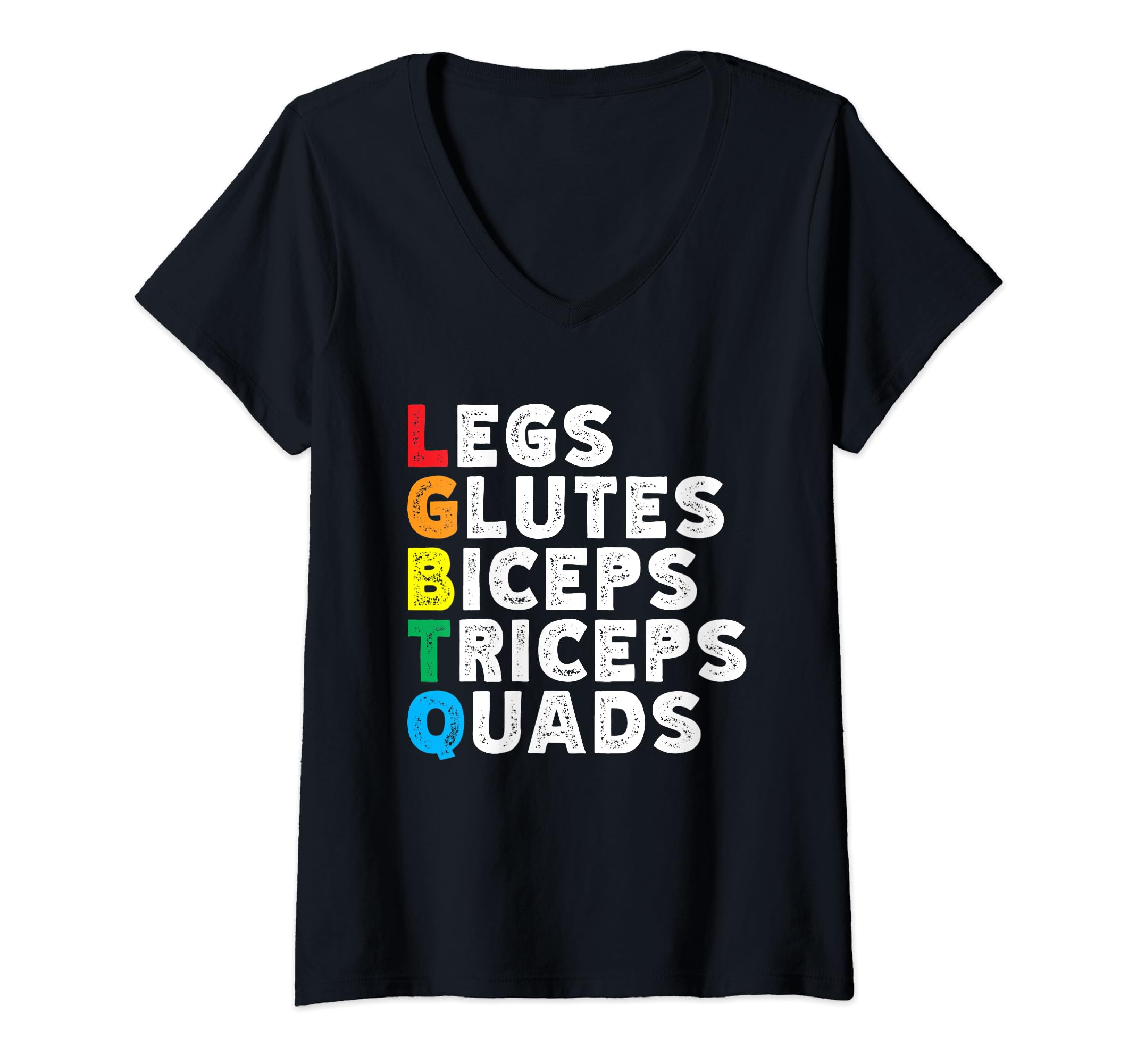 Amazon.com: LGBTQ Legs Glutes Biceps Triceps Quads Gay Gym Exercise V ...