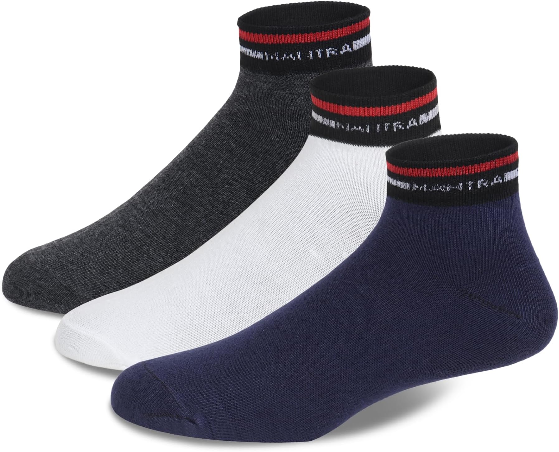 Fitness Mantra® 3 Pairs Sports Ankle Cotton Socks | Free Size ...