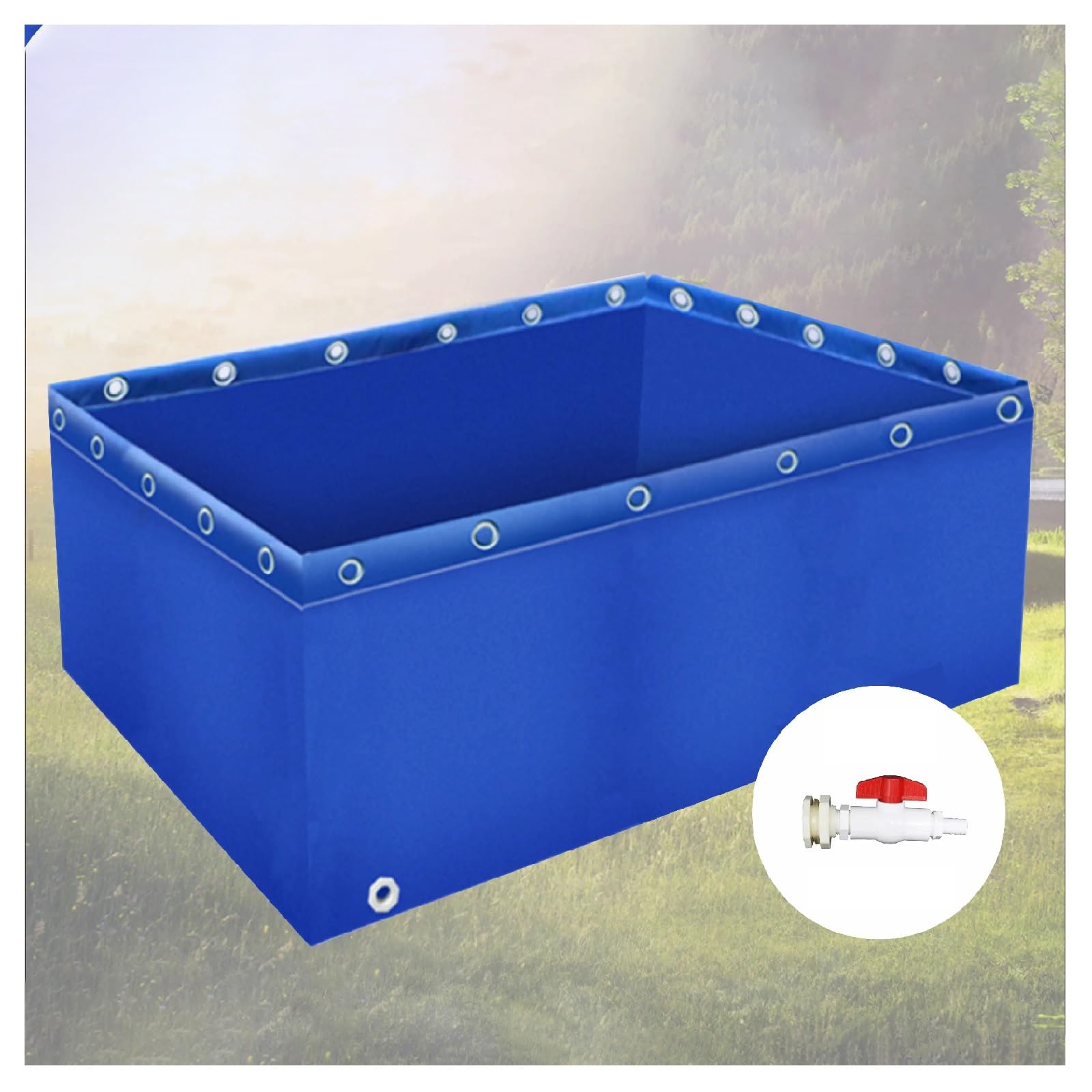 PVC Canvas For Ponds,Pool Above Ground Canvas Fish Pond (Just Canvas ...