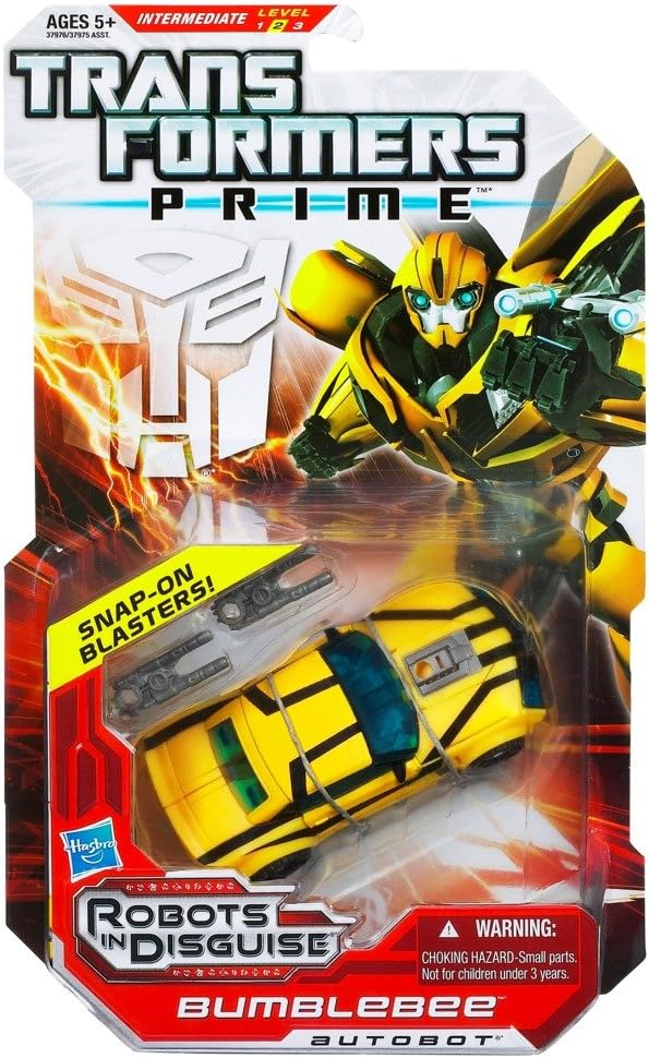 Transformers Prime Robots in Disguise Deluxe Class Autobot Bumblebee Figure