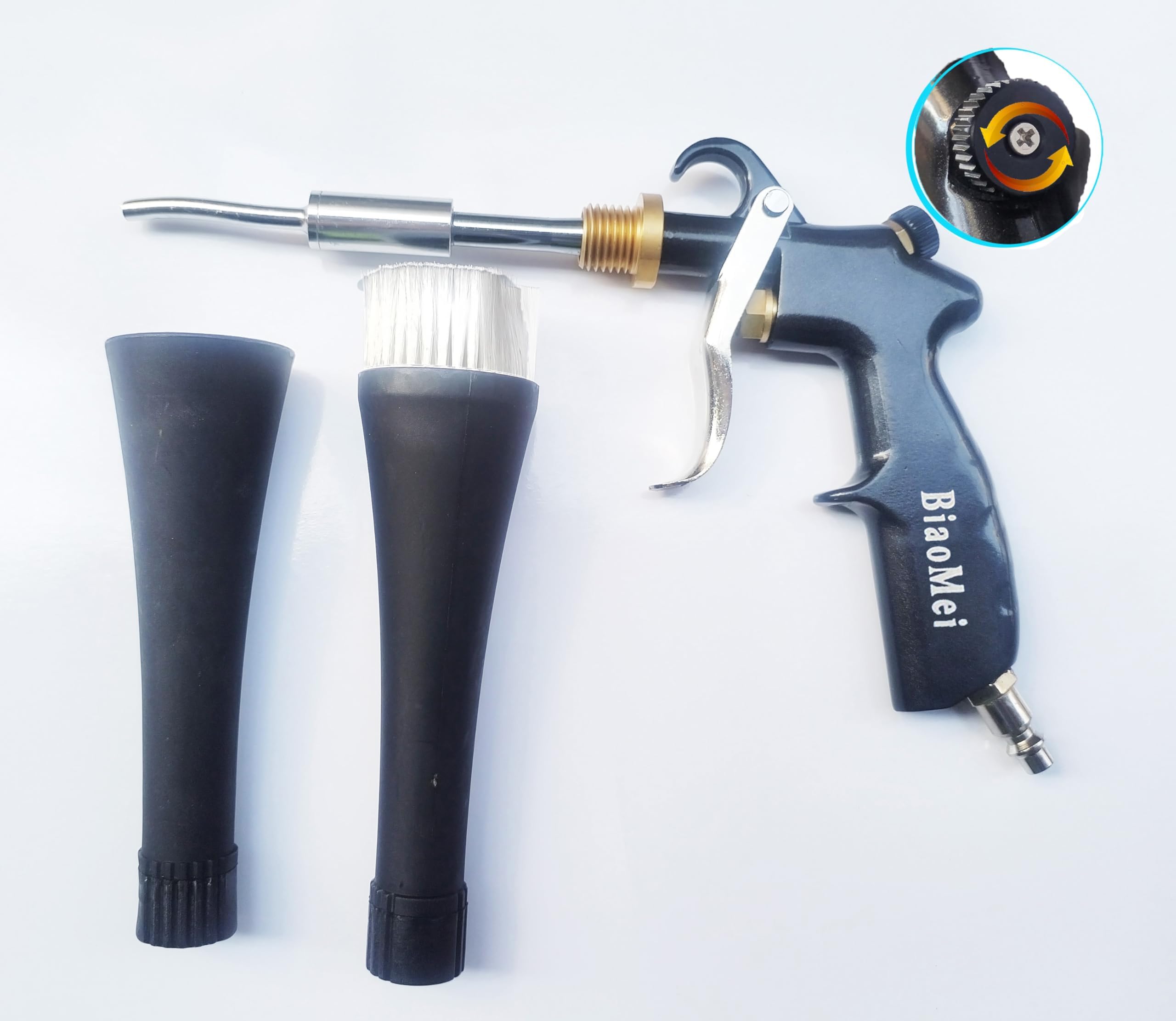 Amazon.com: GZ-KJM Air Blow Gun Car Interior Cleaning Gun High Pressure ...