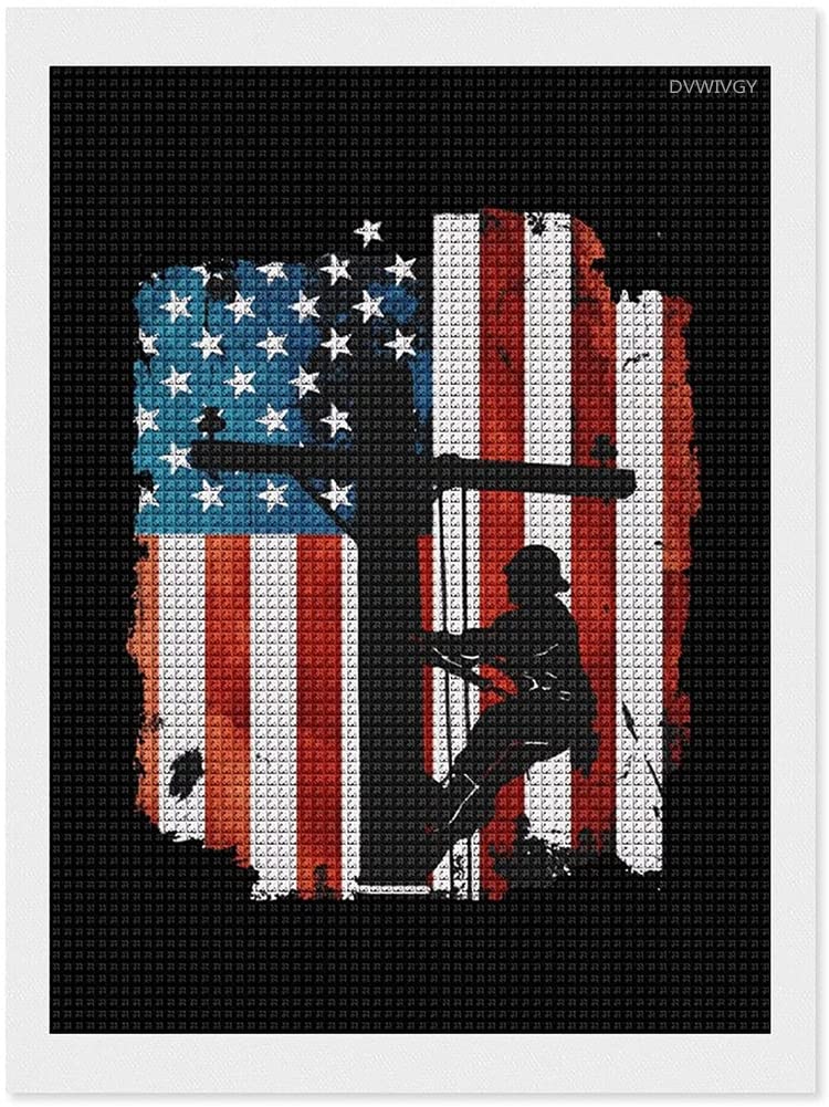 Amazon.com: DVWIVGY American Lineman Diamond Painting Kits, The Power ...