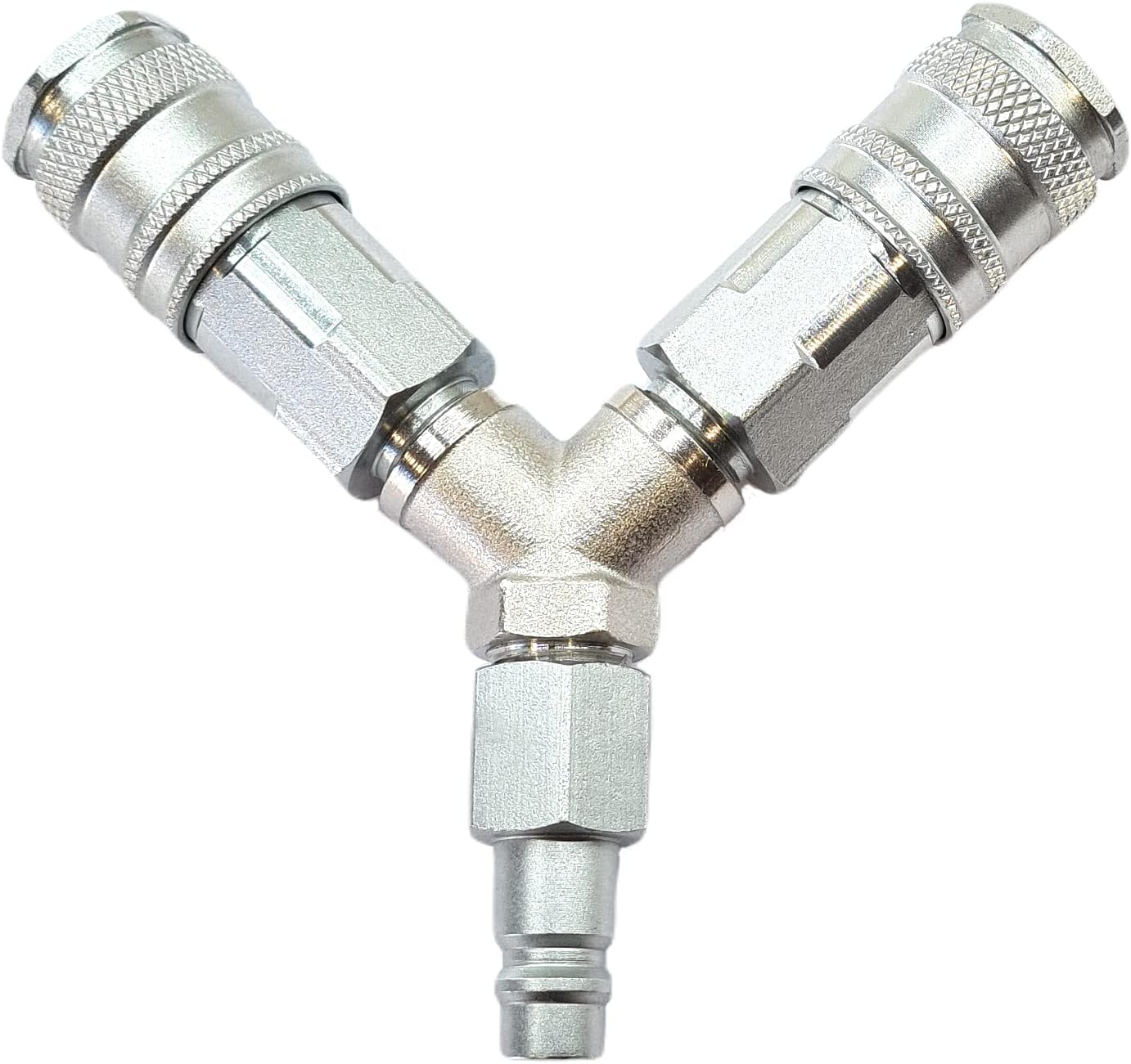 Airline 3 Way Euro Coupling Y Piece Splitter Air Line Adaptor/Fitting ...