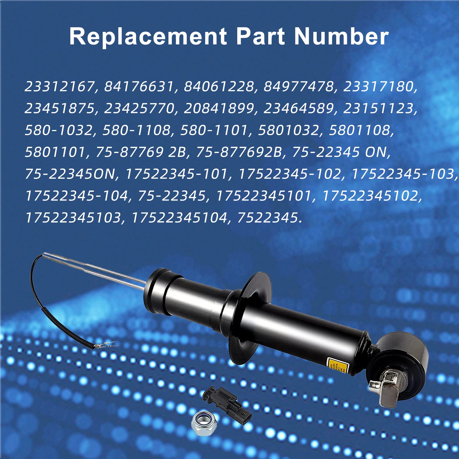 Buy 84176631 23312167 Front Suspension Struts Shock Absorber w/Magnetic ...