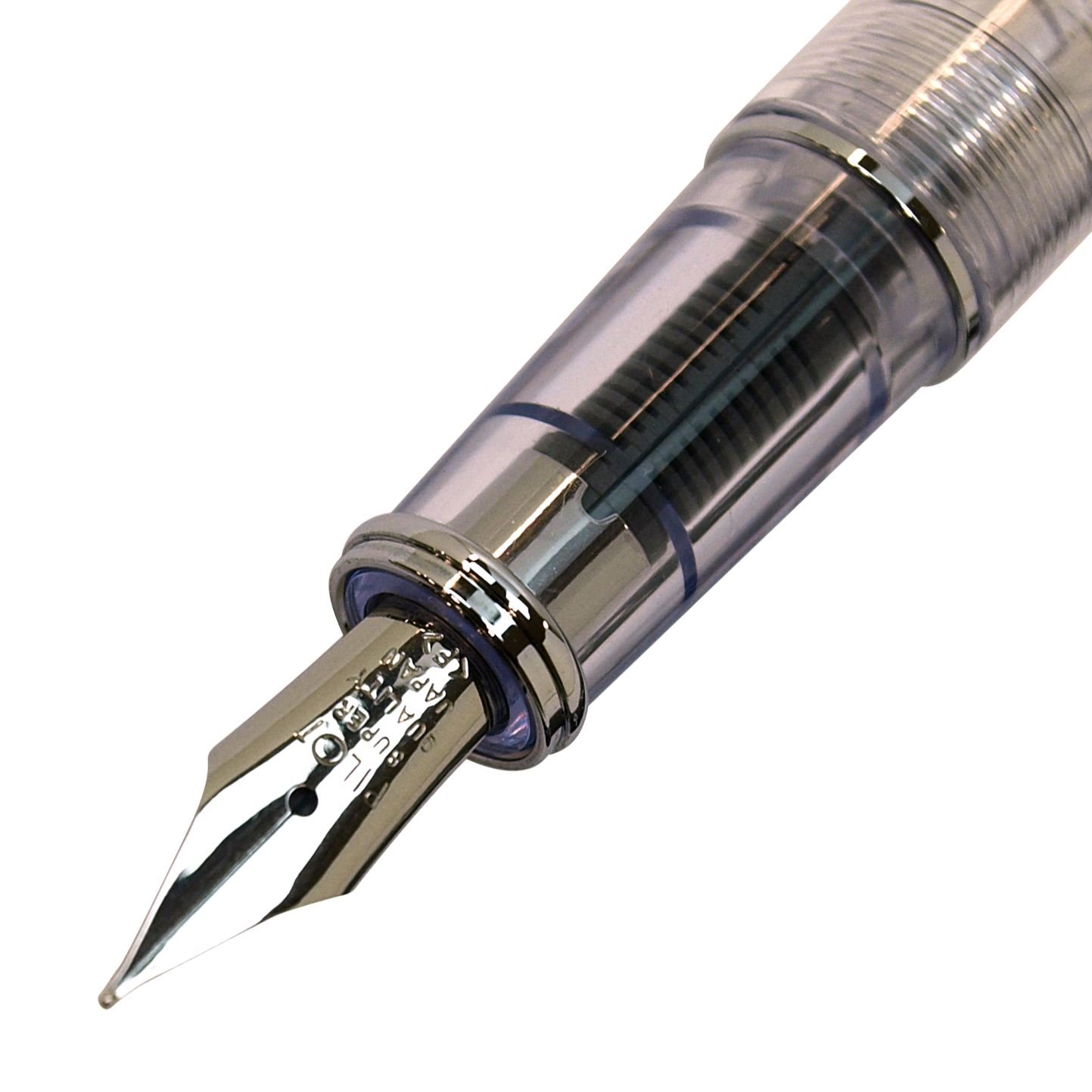 Pilot Prera Iro-Ai Fine-Nib Transparent Black Body Fountain Pen (FPRN ...