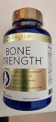 Amazon.com: Carlyle Bone Strength Calcium Complex Supplement | with Vitamin D3, Magnesium, K2 ...