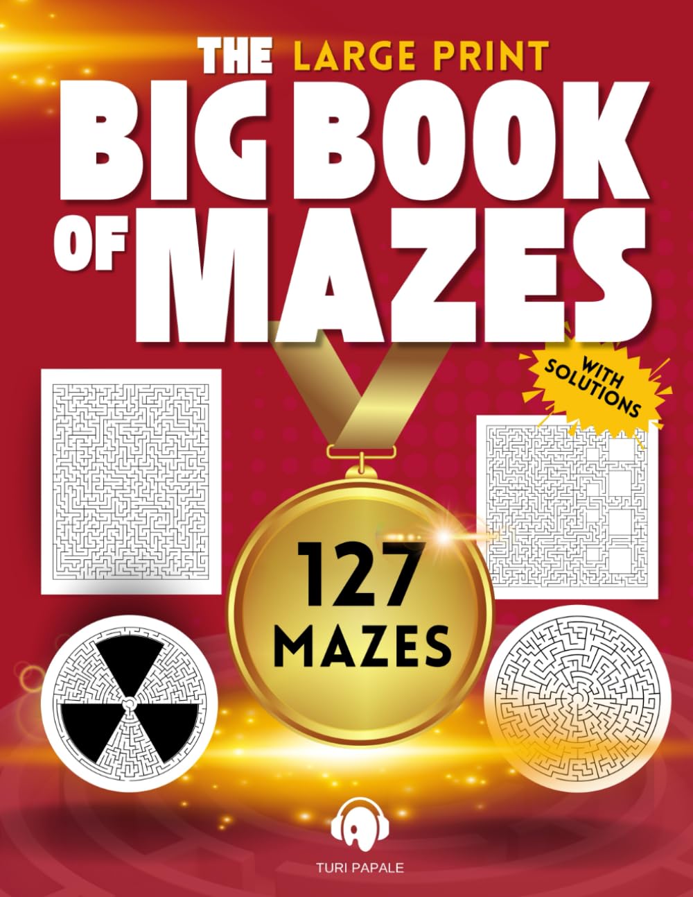 The Big Book Of Mazes 127 Mazes For Adults Stress | Desertcart INDIA