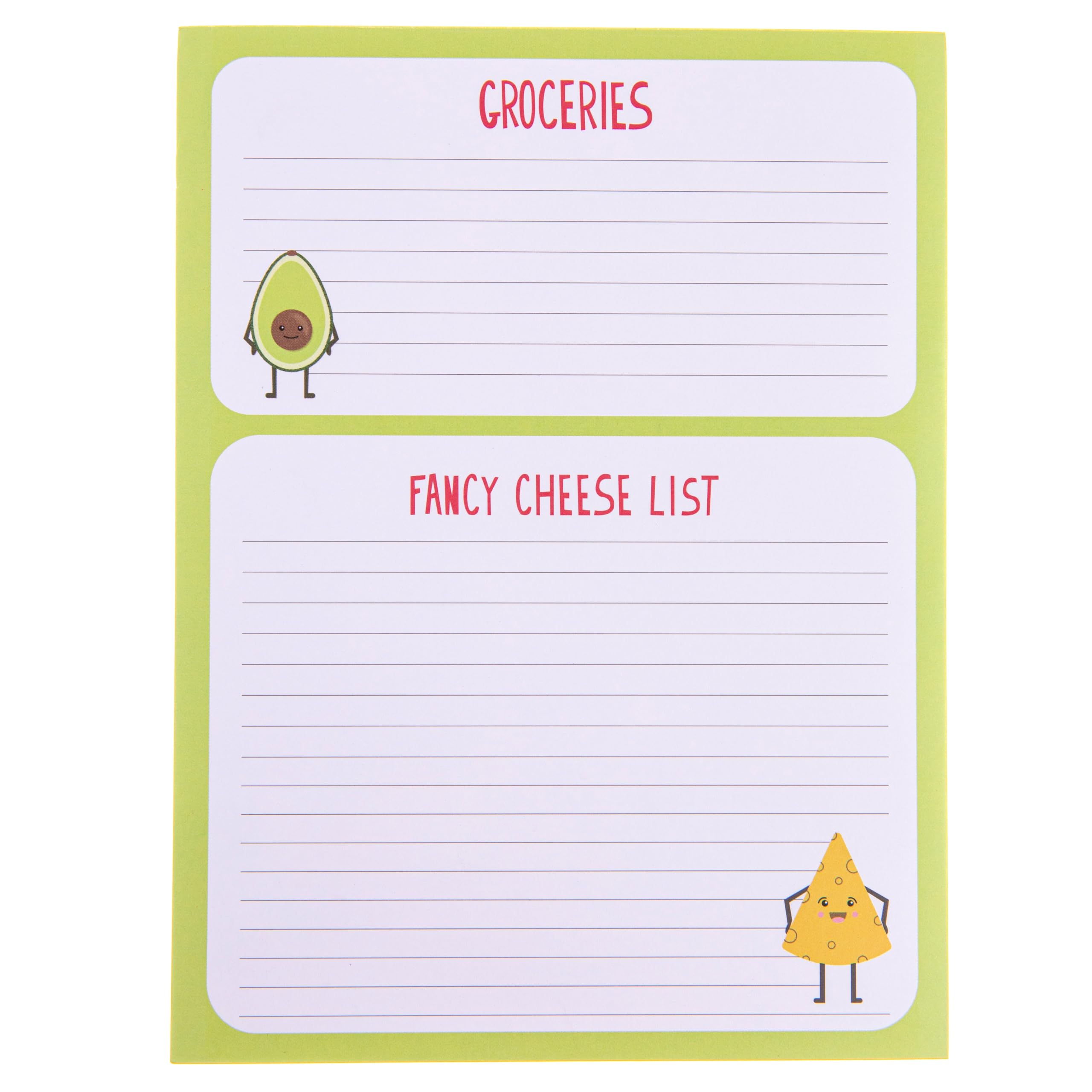 Amazon.com : Graphique Large Magnetic Notepad, Cheese – 150 Sheets, 6 ...