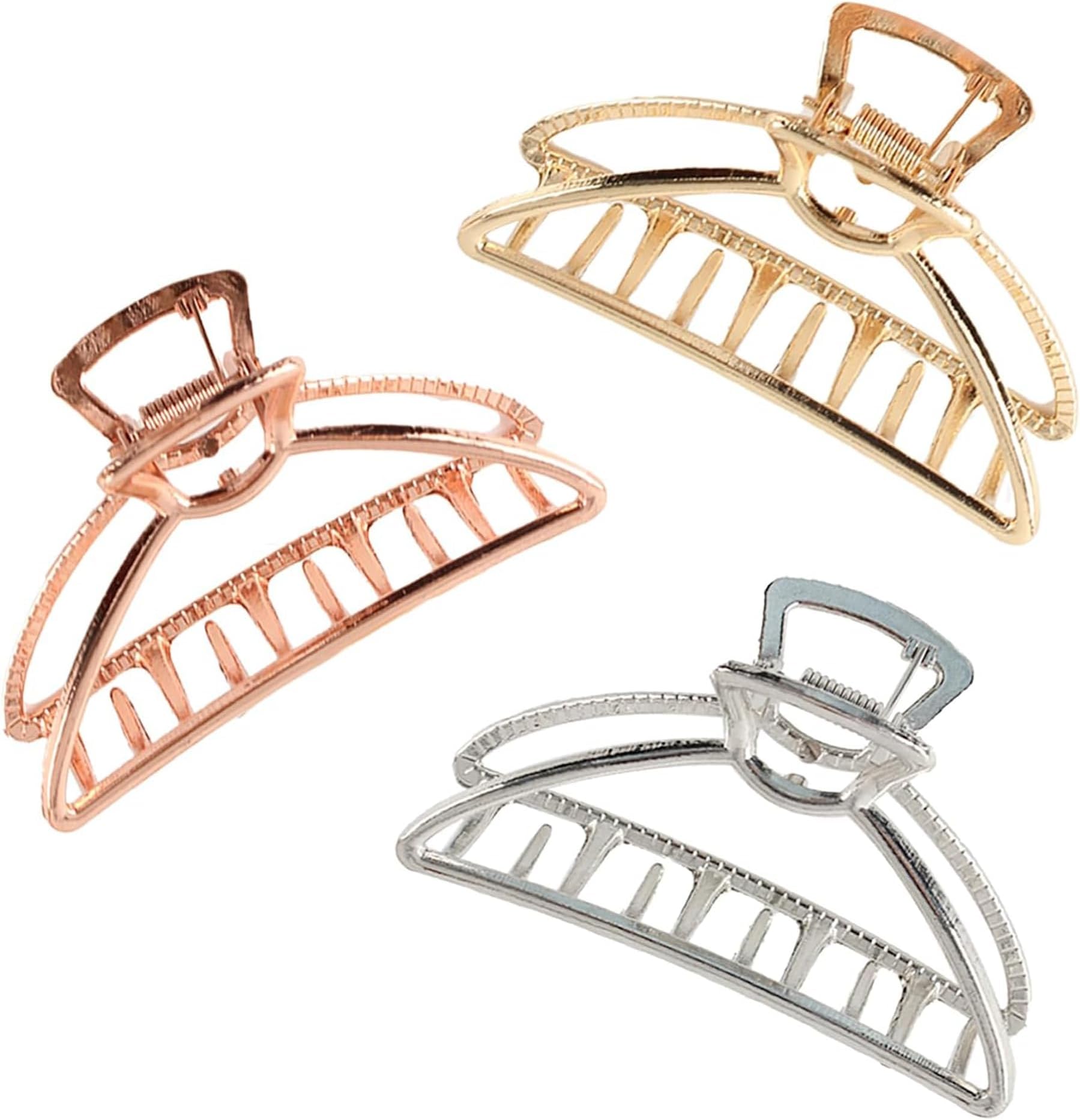 Amazon.com : VinBee Metal Hair Clips for Women Hair Claw Clips Medium ...