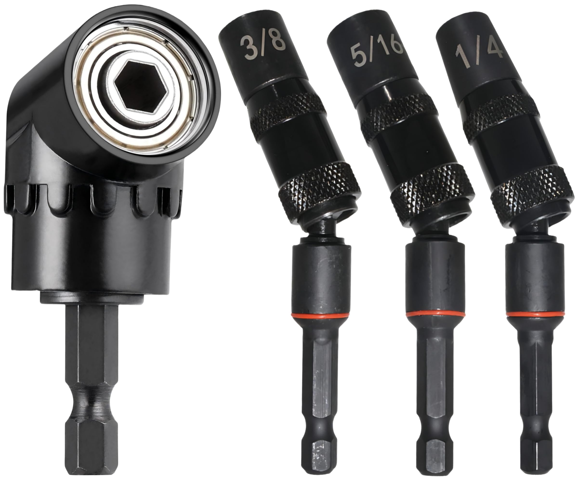 Amazon.com: Right Angle Drill 105 Degree Right Angle Screwdriver set ...