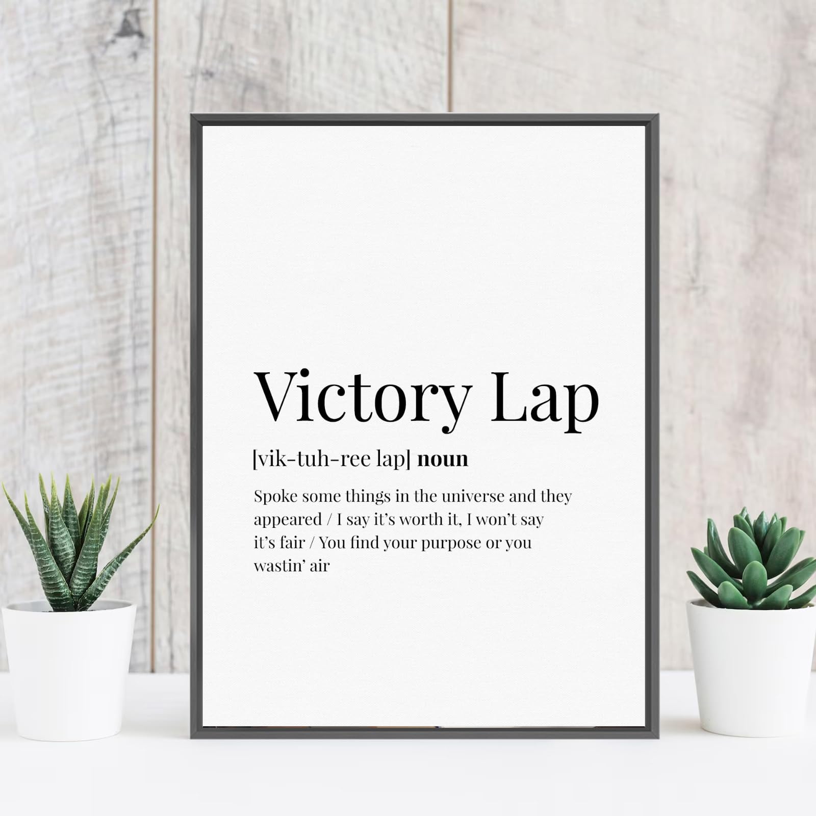 Amazon.com: RAREVAY Victory Lap Lyrics Poster | Nipsey Hussle Hip Hop ...