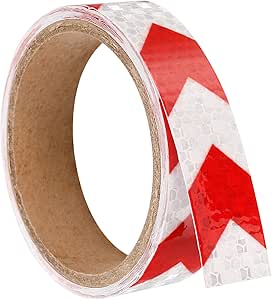 Amazon.com: PATIKIL Reflective Tape, 1 Roll 10 Ft x 1-inch Waterproof Adhesive High Visibility ...