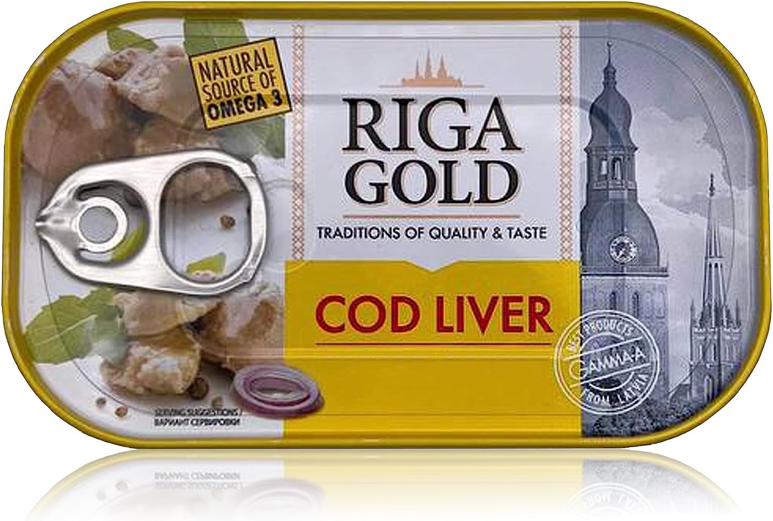 Amazon.com : ICan Icelandic Cod Liver in Own Oil Flavor:Natural Size ...