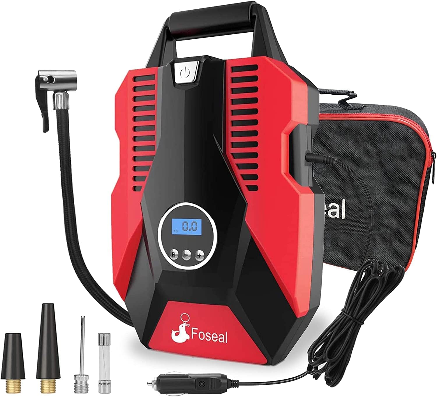 Foseal Compressore Portatile per Auto, DC 12V 150PSI Pompa Aria ...