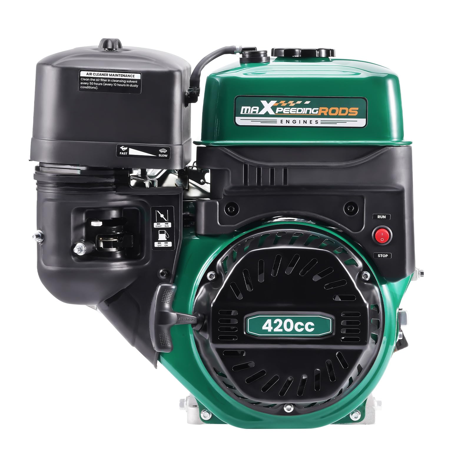 Amazon.com : maXpeedingrods 15HP 420cc Gas Engine, 4 Stroke OHV ...