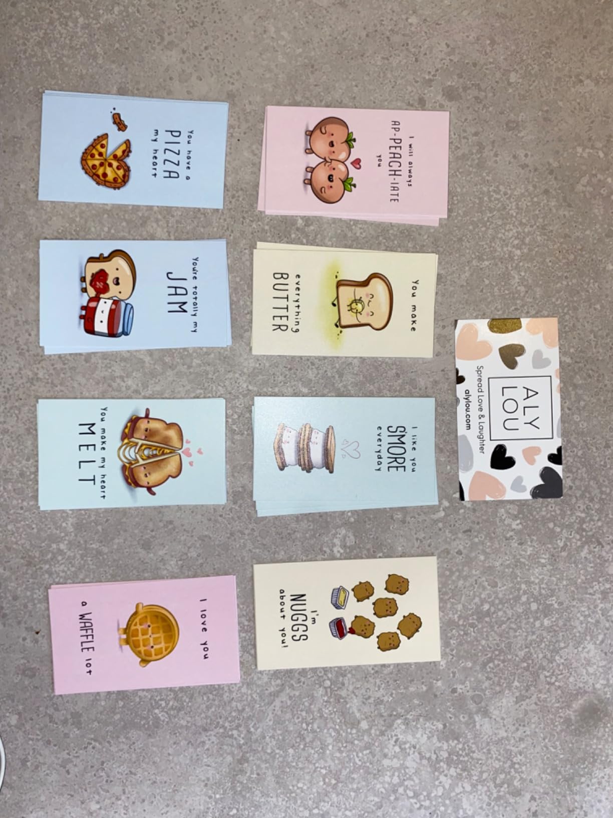 Lunch box Cards for Kids, Cute Mini Notecards for Adults, Gift Tags ...