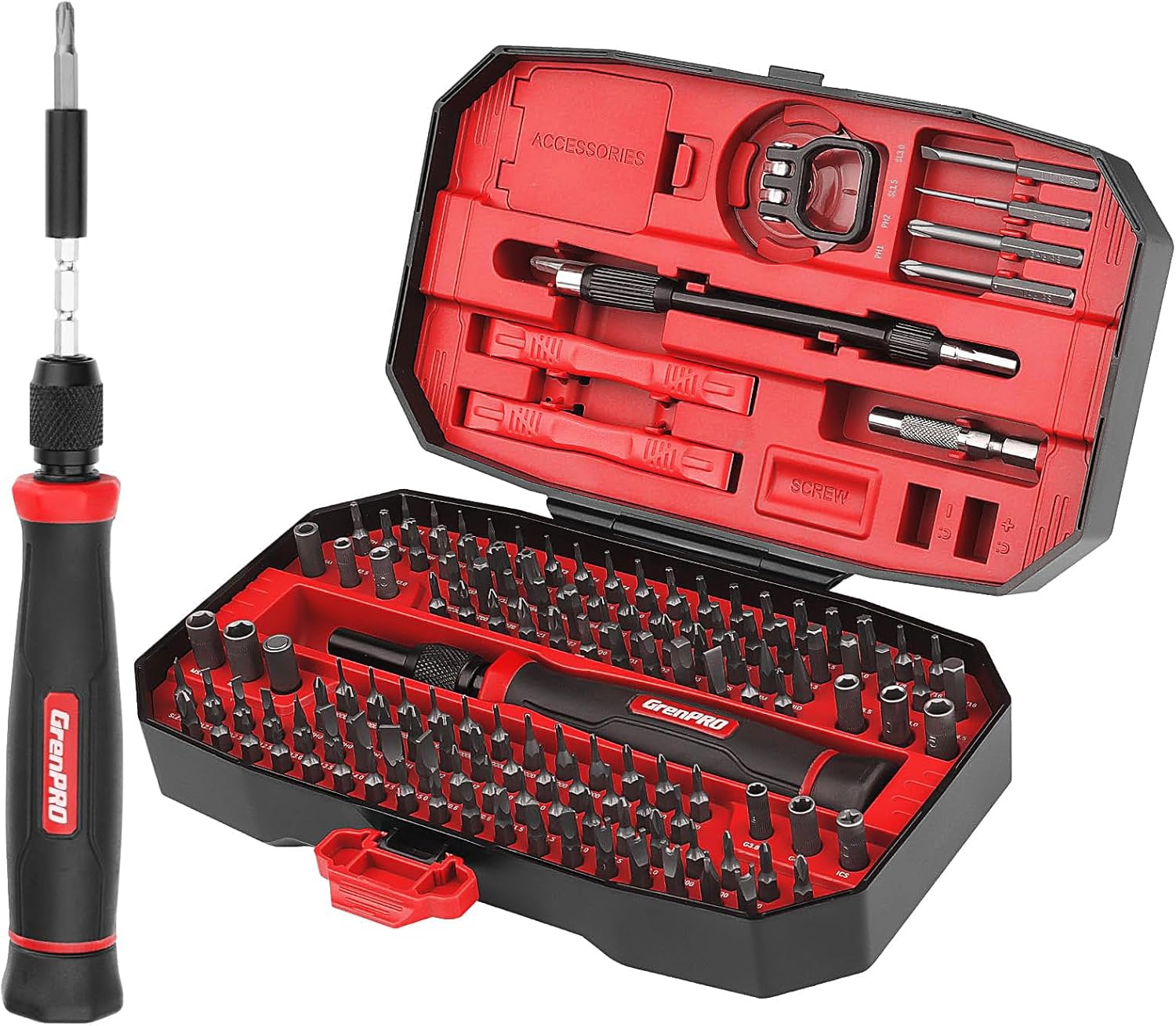 Amazon.com: Small Screwdriver Set,152 in 1 Precision Screwdriver Set ...