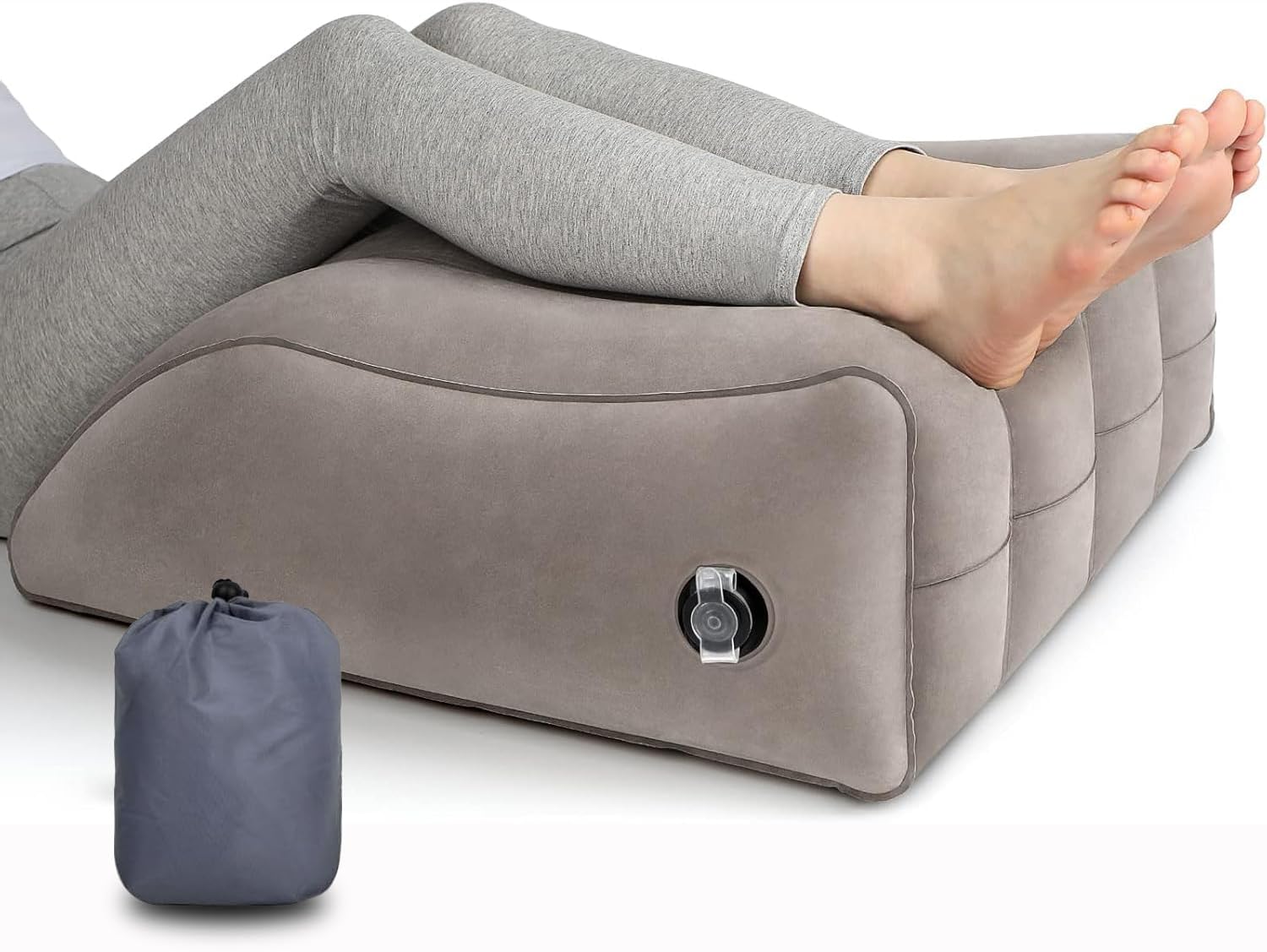 Leg Elevation Pillow, Inflatable Leg Pillows, Wedge Leg Comfort Pillow ...