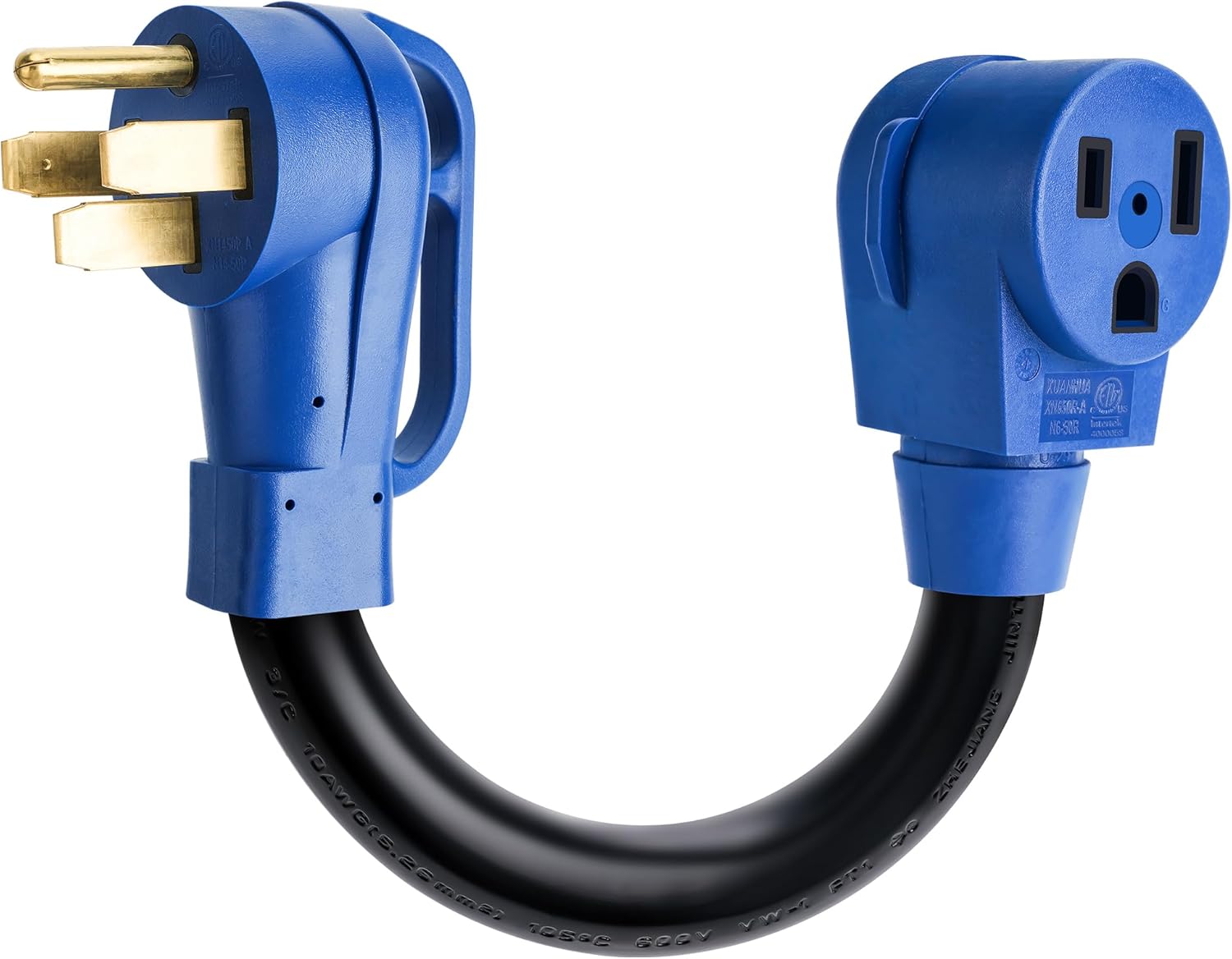 Amazon.com: WODSOLO NEMA 14-50P to 6-50R Welder Adapter, 4 Prong RV ...